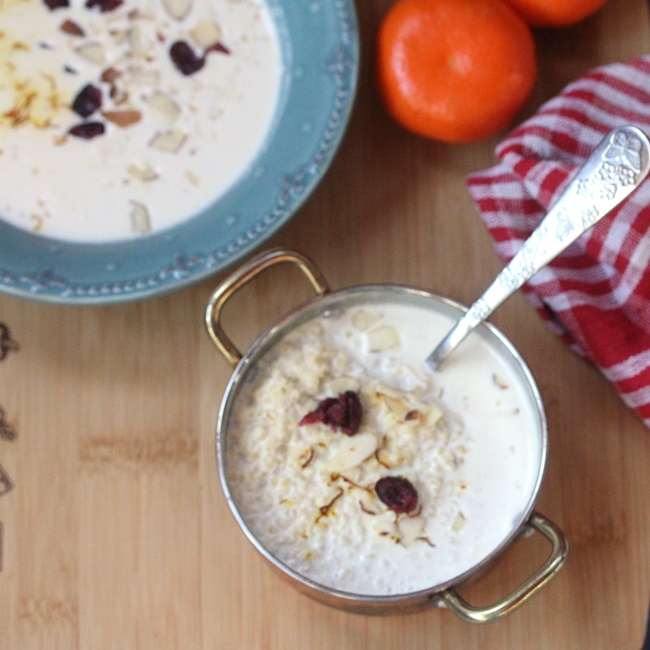 Creamy Millet Pudding (Bajra Kheer) Instant Pot - Spice Chronicles